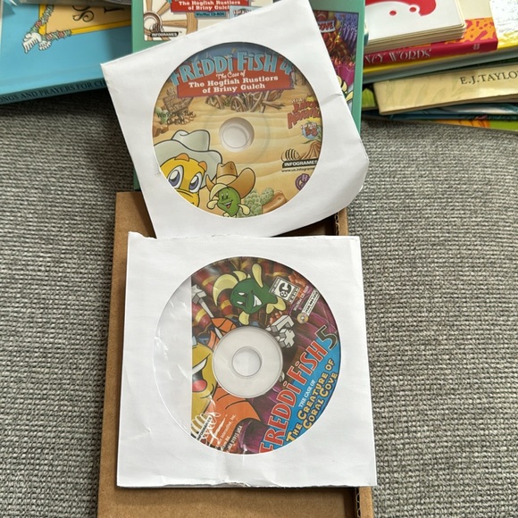 freddi fish | Video Games & Consoles | Freddi Fish 4 And 5 For Winmac ...